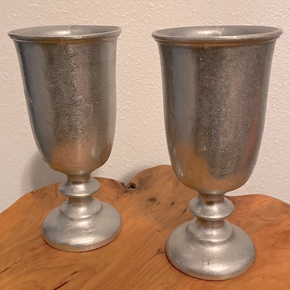 Dining | Vintage Pewter Goblets | Poshmark
